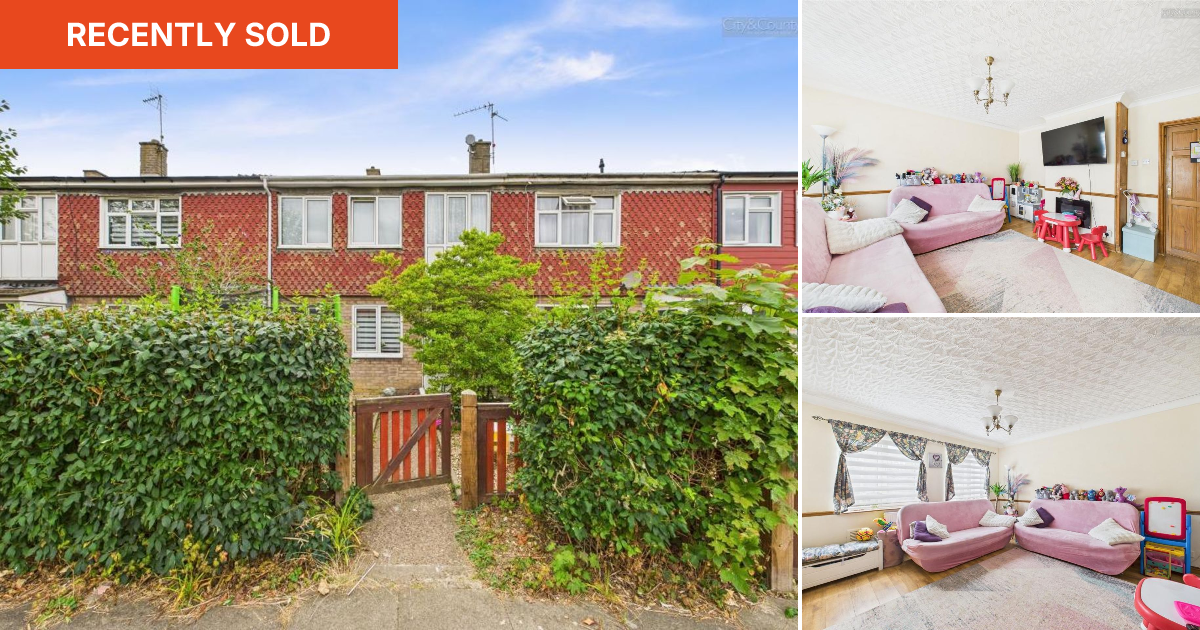 3 bed terraced house for sale in Edgcote Close, Peterborough | City and ...